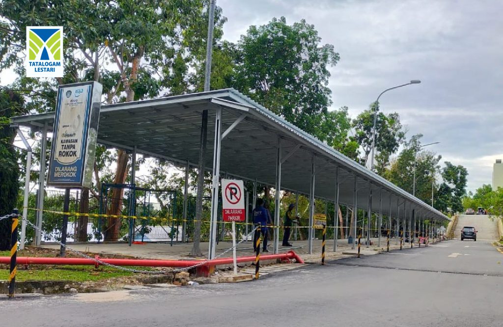 3 Contoh Kanopi Baja Ringan Sederhana Terbaru - Tatalogam Lestari